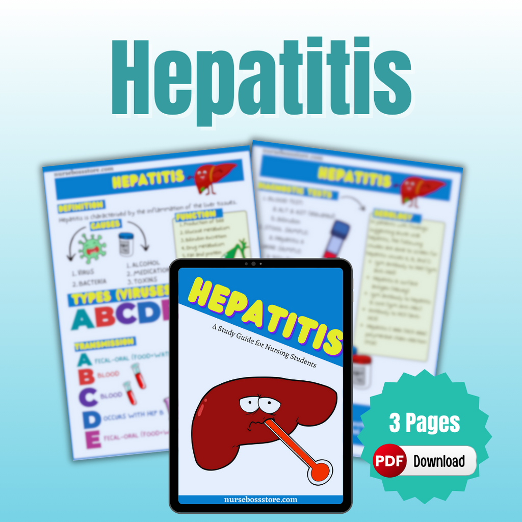 Hepatitis-MedSurg (Digital-PDF) – nursebossstore