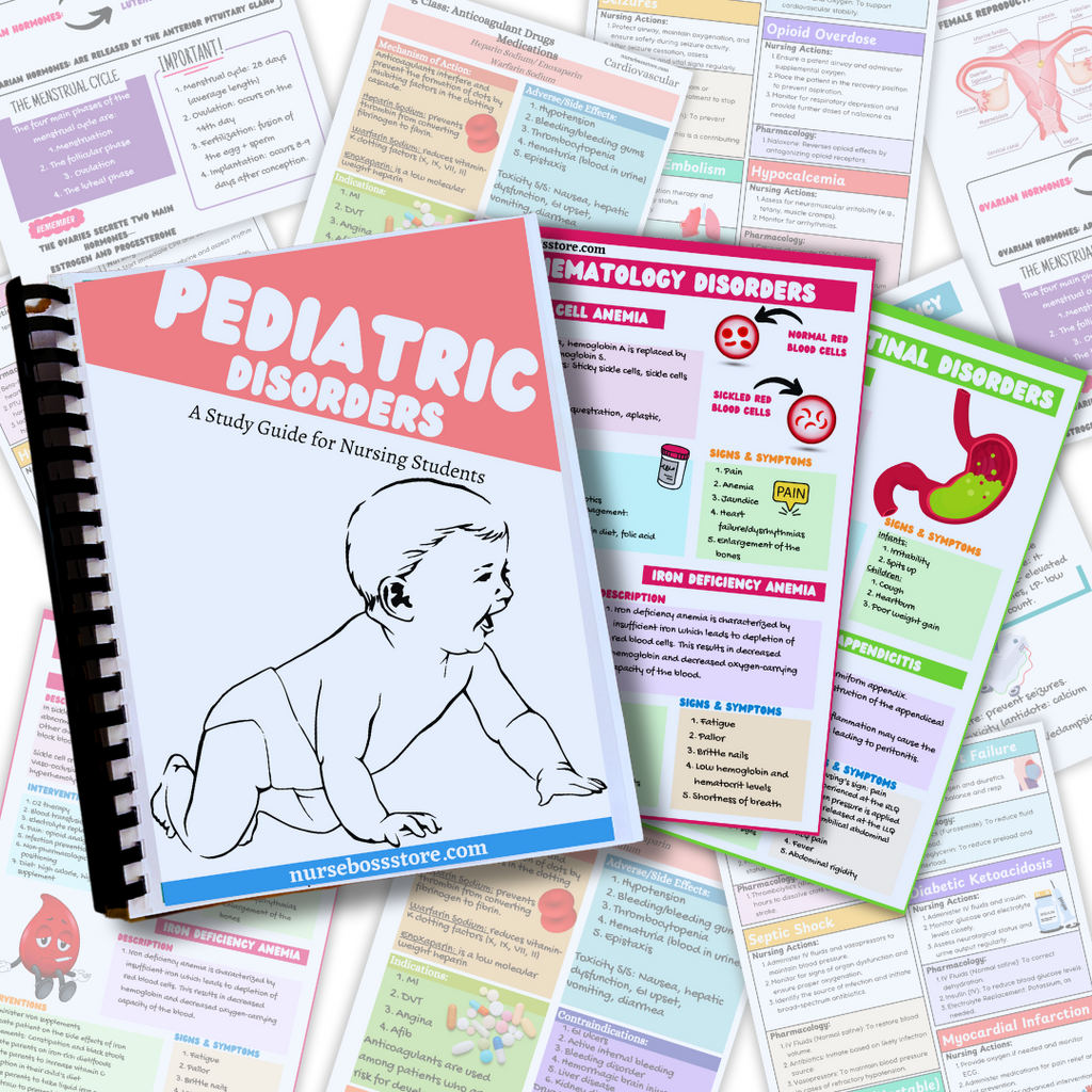 Pediatric Disorders (Digital-PDF) – nursebossstore