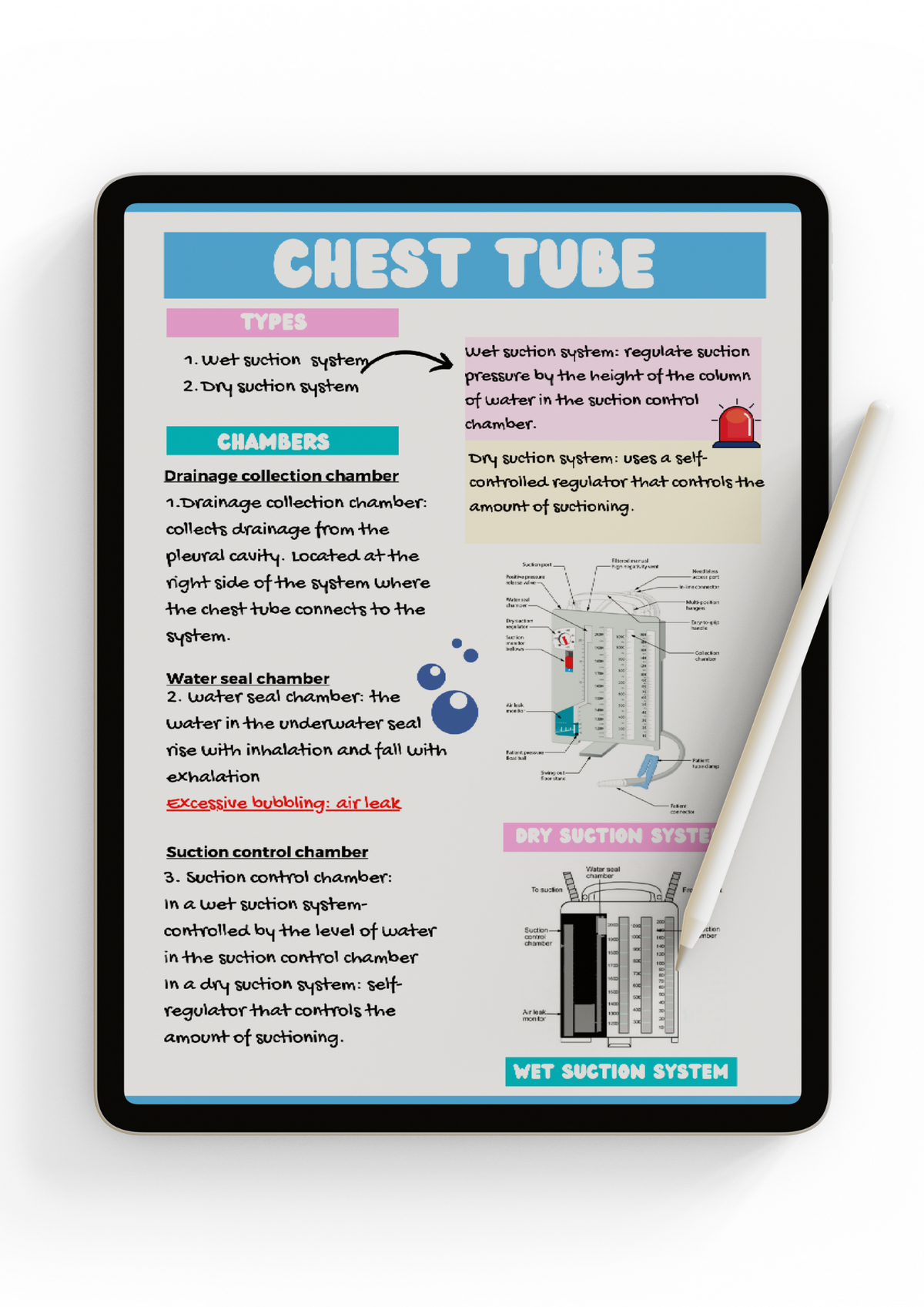 Chest Tube Management (Digital-PDF) – nursebossstore